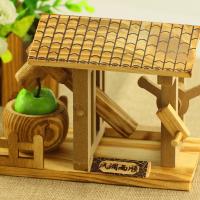 China Desktop Handicraft Ornaments Wooden Small Water Hammer Model for Agriculture Industry for sale
