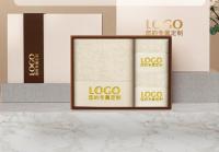 China Three-Piece Towel and Bath Towel Set in Gift Box Custom Printed Logo Group Purchase for sale