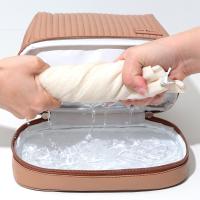 China Office Products Dry and Wet Separation Cosmetic Bag in Candy Color for Customized Shape for sale