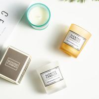 China Low-Temperature Soy Wax Glass Cups for Halloween Occasion Home Aromatherapy Candles for sale