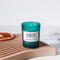 China Low-Temperature Soy Wax Glass Cups for Halloween Occasion Home Aromatherapy Candles for sale