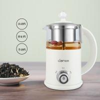 China Mini Glass Flower Tea Pot Electric Kettle Perfect for Wedding Favors Bridal Parties for sale