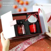 China Customer's Logo Year's Flameless Aromatherapy Gift Set Perfect for Travel Agency Gifts for sale