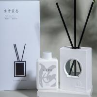 China Garden Chinese Window Hollow Series Aromatherapy Set Meilan Bamboo Chrysanthemum Jar for sale
