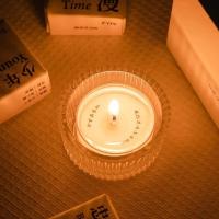 China Travel Agency Targeted White Aromatherapy Candle Gift Box Mini Candles Set for Indoor for sale