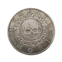 China 1897 Head Silver Plated Coin Morgan Coin Commemorative Coin Metal Crafts Love Theme for sale