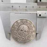 China 1897 Head Silver Plated Coin Morgan Coin Commemorative Coin Metal Crafts Love Theme for sale