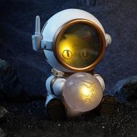 China Graduation Cat Astronaut Decoration for Space Meow Atmosphere Light Festival Gift for sale