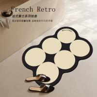 China Stylish and Practical French Vintage Bathroom Foot Mats for Back to School / Graduation for sale