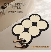 China Stylish and Practical French Vintage Bathroom Foot Mats for Back to School / Graduation for sale