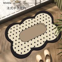 China Stylish and Practical French Vintage Bathroom Foot Mats for Back to School / Graduation for sale