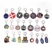 China Custom Logo Soft PVC Key Chain for Any Scene Usage Scenarios Promotions for sale