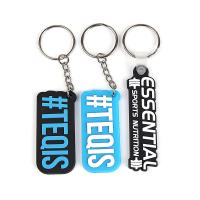 China Custom Logo Soft PVC Key Chain for Any Scene Usage Scenarios Promotions for sale