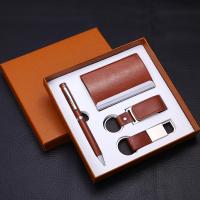 China UV Printing Commemorative Souvenir Gift Creative Keychain USB Drive Signature Pen Set for sale