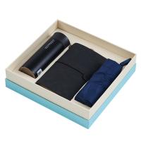 China 365days Occasion Lock Zhixiang Business Set Thermos Mug UV Portable Umbrella Portable Notebook Meeting Gifts for sale
