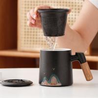 China Creative Qianli Jiangshan Office Cup Set Perfect Novelty Gifts for Hotel and Resort for sale