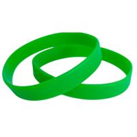 China LED Light Novelty Gifts Silicone Wristband with Luminous Lettering and Customized Color for sale