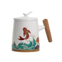 China Customized Ceramic Tea Set for Business Companion Gift and Logo Printing for sale