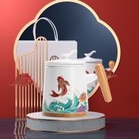 China Customized Ceramic Tea Set for Business Companion Gift and Logo Printing for sale