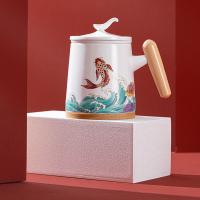 China Customized Ceramic Tea Set for Business Companion Gift and Logo Printing for sale