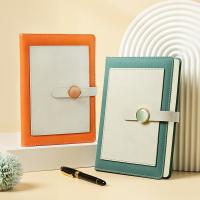 China High End Conference Companion Gift A5 Color Blocking Notebook and Metal Neutral Pen for sale
