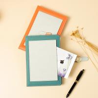 China High End Conference Companion Gift A5 Color Blocking Notebook and Metal Neutral Pen for sale