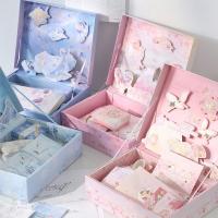 China Blue Cartoon 3D Gift Box Set Ideal for Student Prizes and Giveaways Featuring Cute Design for sale
