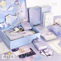 China Blue Cartoon 3D Gift Box Set Ideal for Student Prizes and Giveaways Featuring Cute Design for sale