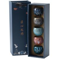 China Kiln Change Master Cup Tea Cup Set for Corporate Gifting Customized Size and Shape for sale
