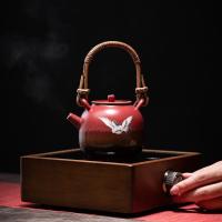 China Xianhe Yangwen Teapot Alcohol Lamp Tea Warmer Set Business Gift with 1 Color Printing for sale