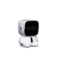 China 2 Color Graphics Printing Cute Fun Robot USB Desktop Digital Timer for Enterprise Gift for sale
