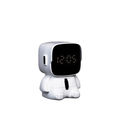 China 2 Color Graphics Printing Cute Fun Robot USB Desktop Digital Timer for Enterprise Gift for sale