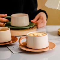 China Usage Scenarios Light Luxury Afternoon Tea Cup and Saucer Set for Special Occasions for sale