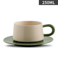 China Usage Scenarios Light Luxury Afternoon Tea Cup and Saucer Set for Special Occasions for sale