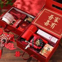 China Wedding Companion Gift Box Bridesmaid and Best Man Gift 1 Color Printing for Graphics for sale