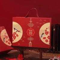 China Wedding Companion Gift Box Bridesmaid and Best Man Gift 1 Color Printing for Graphics for sale
