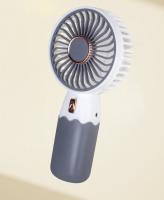 China Creative Cartoon Mini Handheld Cooling Small Fan Portable USB Charging Phone Stand Small Fan 2024 RAMADAN Product for sale