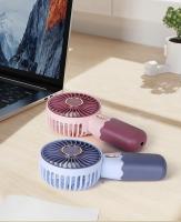 China Creative Cartoon Mini Handheld Cooling Small Fan Portable USB Charging Phone Stand Small Fan 2024 RAMADAN Product for sale