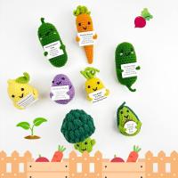 China Potato Doll Pendants Handmade Knitted Toy Gift with Positive Energy Customized Size for sale