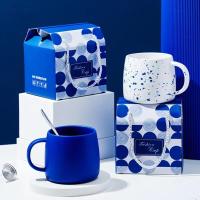 China Customized Logo Accepted Geful Home Klein Blue Mug Color Boxrac for Year Occasion for sale