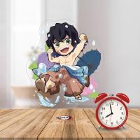China Ghost Slayer Blade Acrylic Standing Card for Student Anime Desktop Cartoon Souvenir for sale