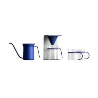 China 6-Piece Hand Brewed Coffee Pot Set Gift Box with Silk Screen Printing Techniques for sale