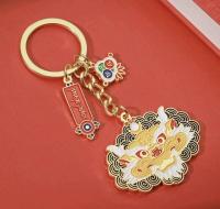 China 2024 Customized Zinc Alloy Carabiner Keychain with Customer Logo and Gravure Printing for sale