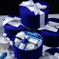 China Silk Screen Printing Techniques Light Luxury Velvet Gift Set for Boyfriend's Birthday for sale