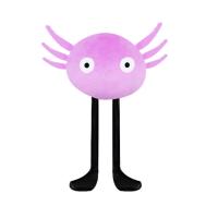 China Colorful KinitoPet Plush Electronic Pet Salamander Doll Horror Monster Game Plush Toy 2024 for sale