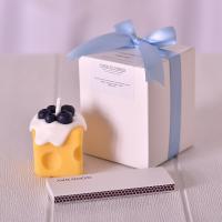 China Stone Style Cute Cheese Aromatherapy Candle Handheld Gift Box for Girls' Birthday Joy for sale