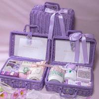 China Advanced Handheld Purple Picnic Basket Ideal for Activities and Women's Birthday Gifts for sale