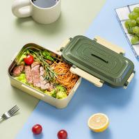 China 304 Stainless Steel Sealed Lunch Box Simple Sealing and Portable for Employee Benefits for sale