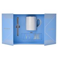 China IM Twilight City Pearl Pen Wedgwood Platinum Geometry Mug Joint Set for Event Gifting for sale