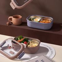 China Stainless Steel Insulated Lunch Box for Children's Day Gift 2 Color Graphics Printing for sale
